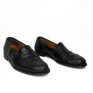Magnanni | Shoes | Magnanni Raul Lizard Skin Slip On Loafers 9 M | Poshmark